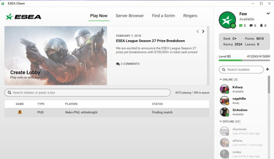 ESEA专题-正版下载-价格折扣-ESEA攻略评测-篝火营地