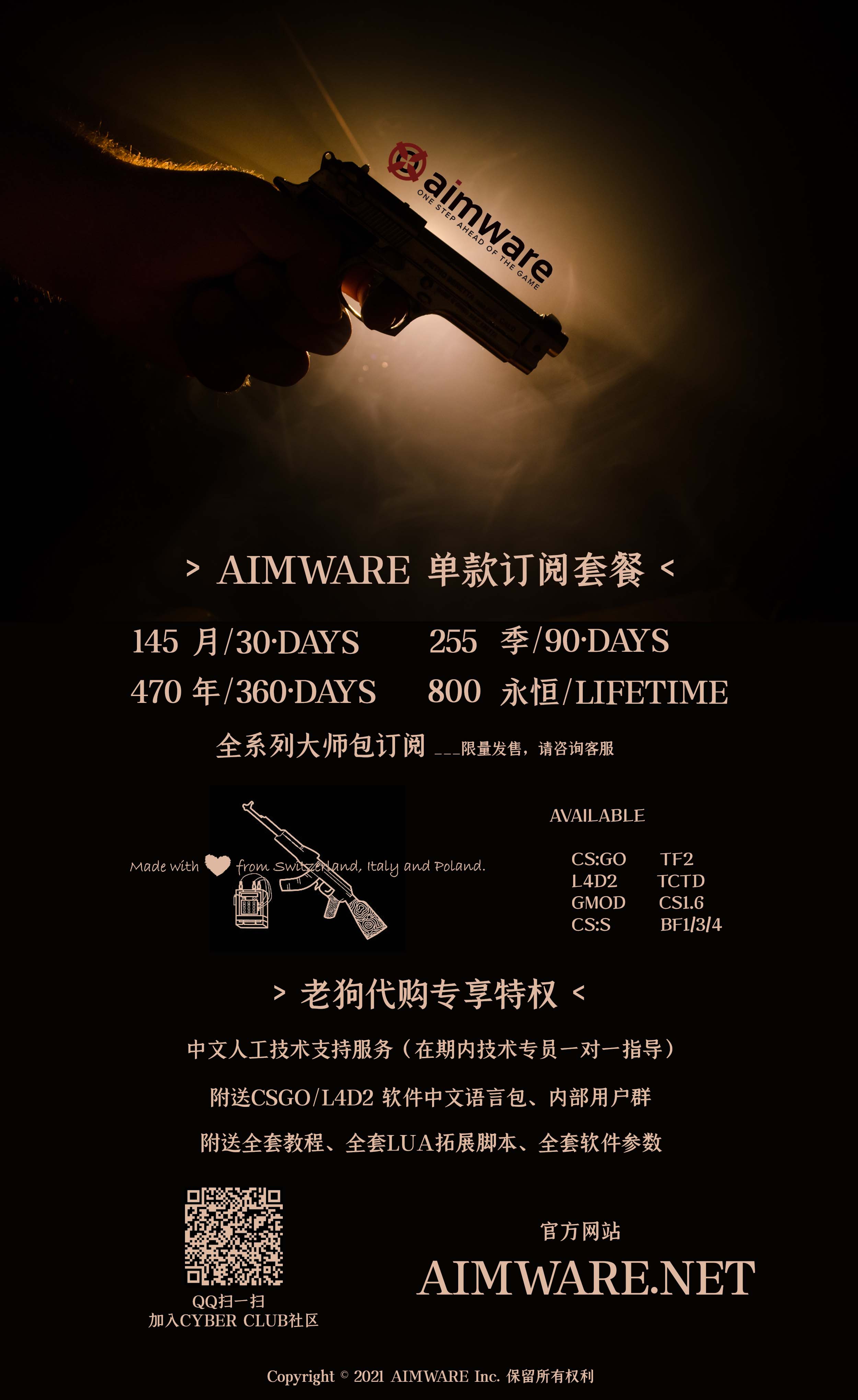 【推荐】 经销商活动（赠品及免费福利） | AIMWARE.net